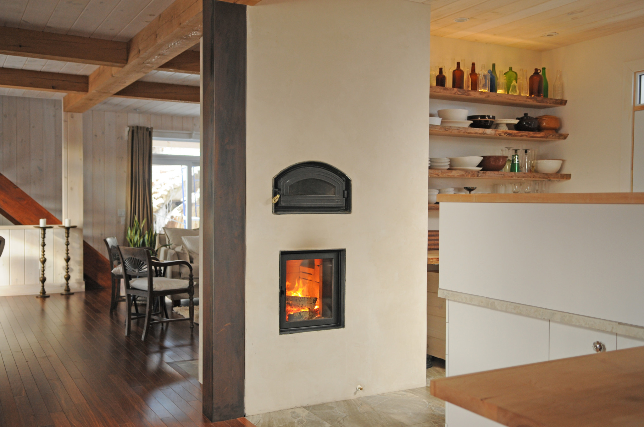 Masonry Heater Architectural Design - Firespeaking