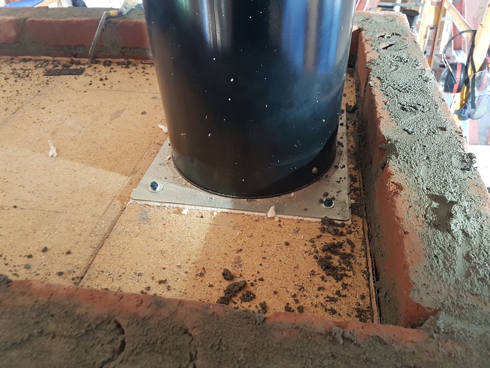 Details for the Top of a Masonry Heater - Firespeaking