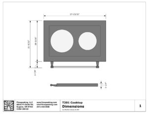 T201 Cooktop - Firespeaking
