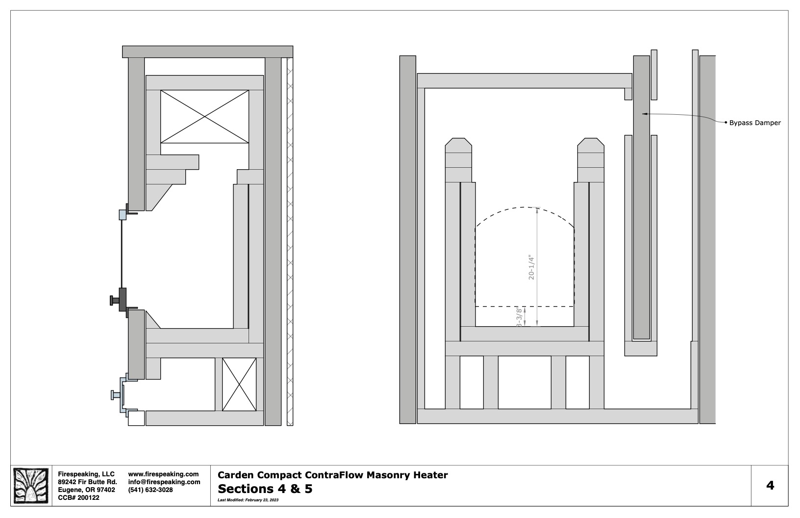 Compact Contraflow Masonry Heater - Firespeaking