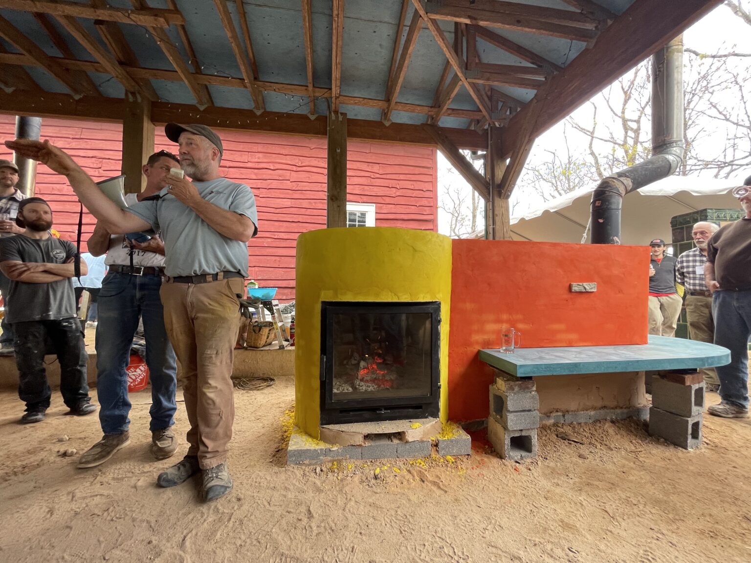 Plans for a Masonry Heater Core - Firespeaking