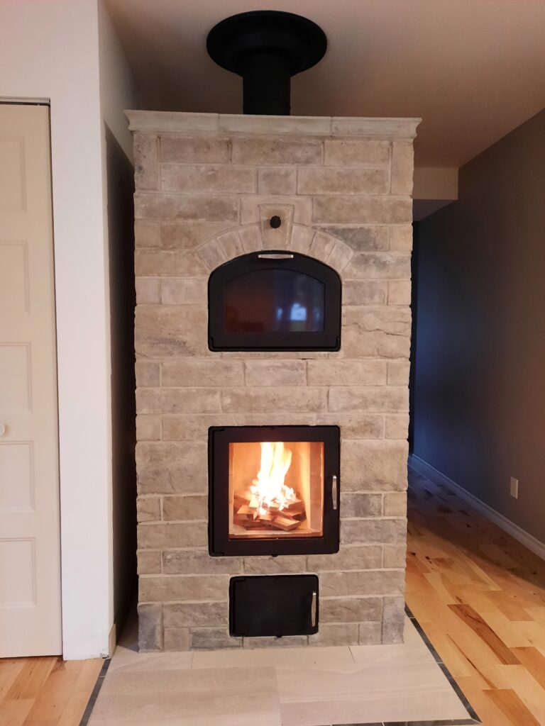Plans for a Masonry Heater Core - Firespeaking